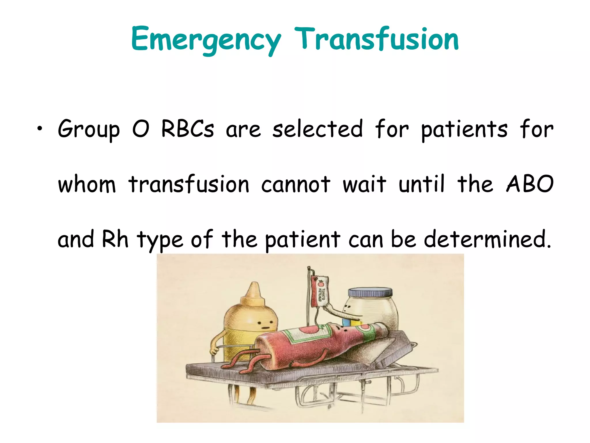 Blood transfusion guidelines in clinical practice | PPT