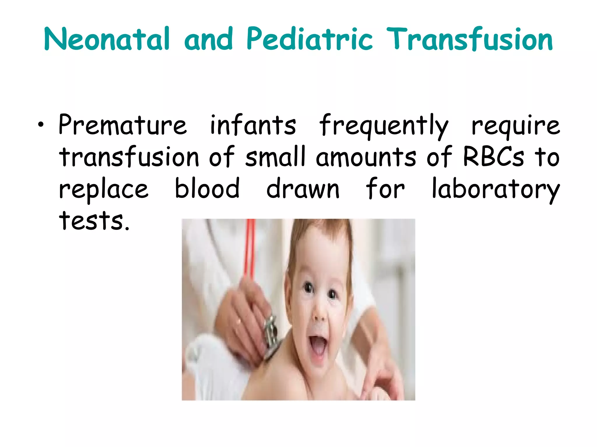 Blood transfusion guidelines in clinical practice | PPT