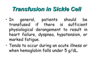 Blood transfusion guidelines in clinical practice | PPT