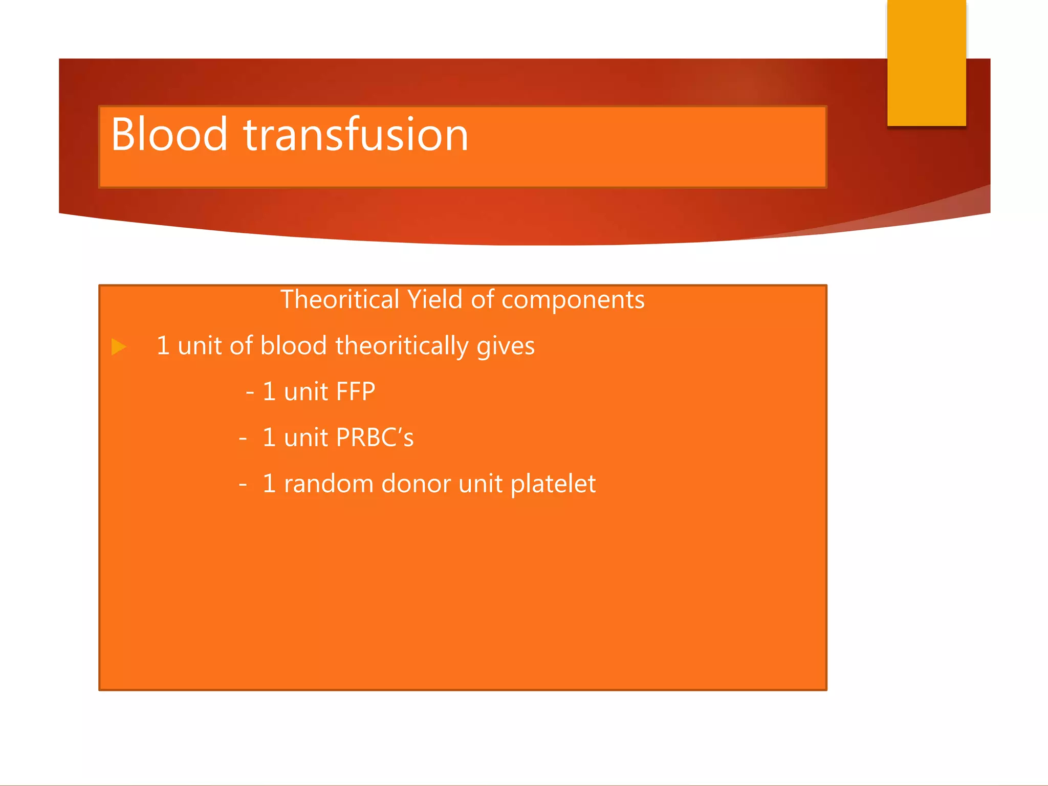 Blood transfusion & Hemophilia... | PPTX