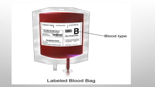 blood transfusion indications.pptx and components of blood products | PPTX