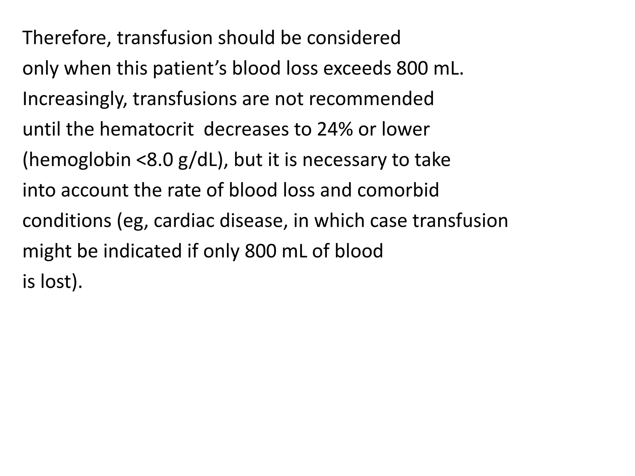 Blood transfusion indications and reactions | PPTX