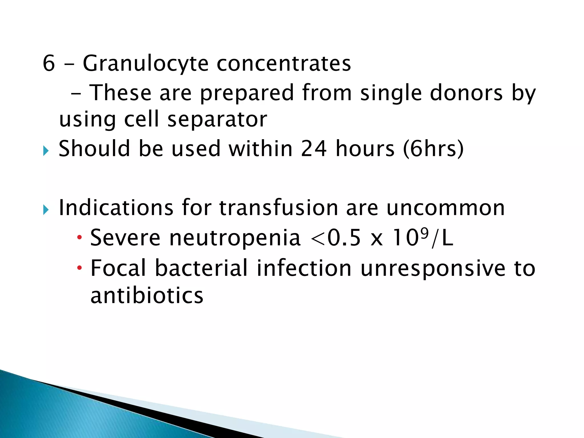 Blood transfusion in surgery | PPTX