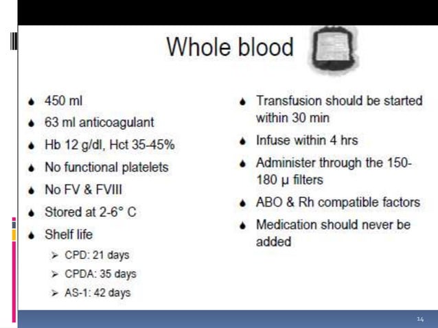 Blood transfusion in pediatrics part1 | PPTX | Blood Disorders ...