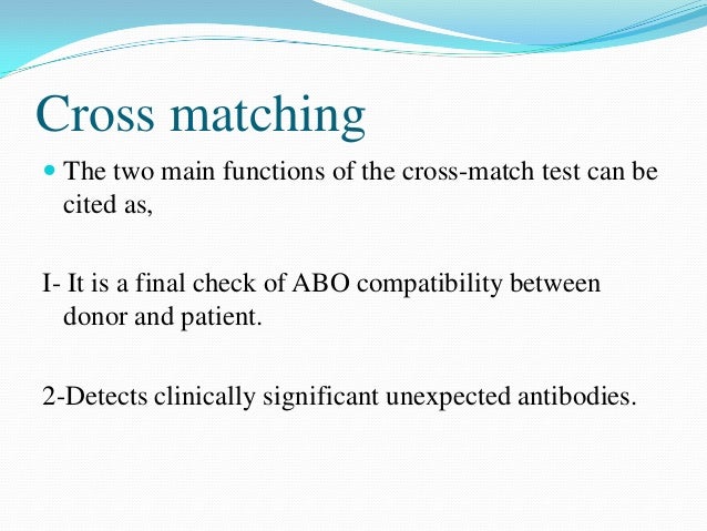 Blood transfusion part 1