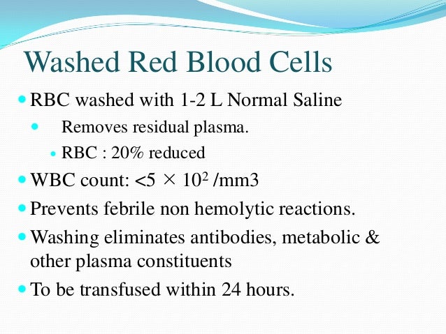 Blood transfusion part 1