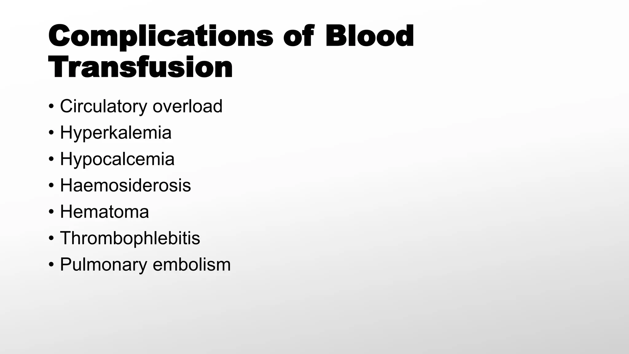 Blood transfusion | PPTX
