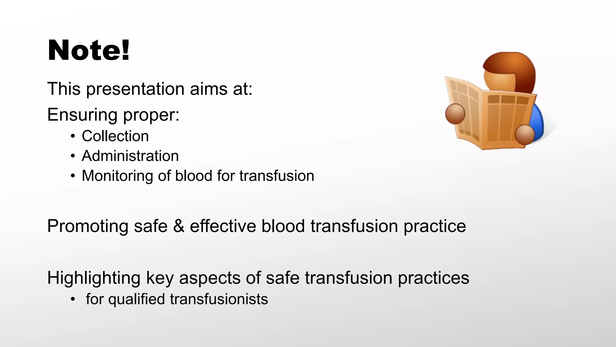 Blood transfusion | PPTX