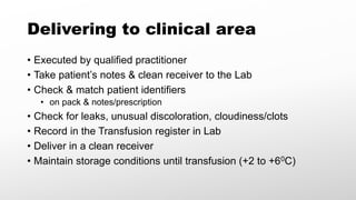 Blood transfusion | PPTX