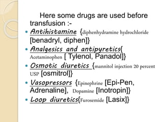 Blood transfusion pptn | PPTX