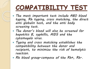 Blood transfusion pptn | PPTX