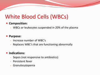 Blood transfusionpresentation | PPTX