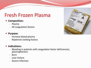 Blood transfusionpresentation | PPTX