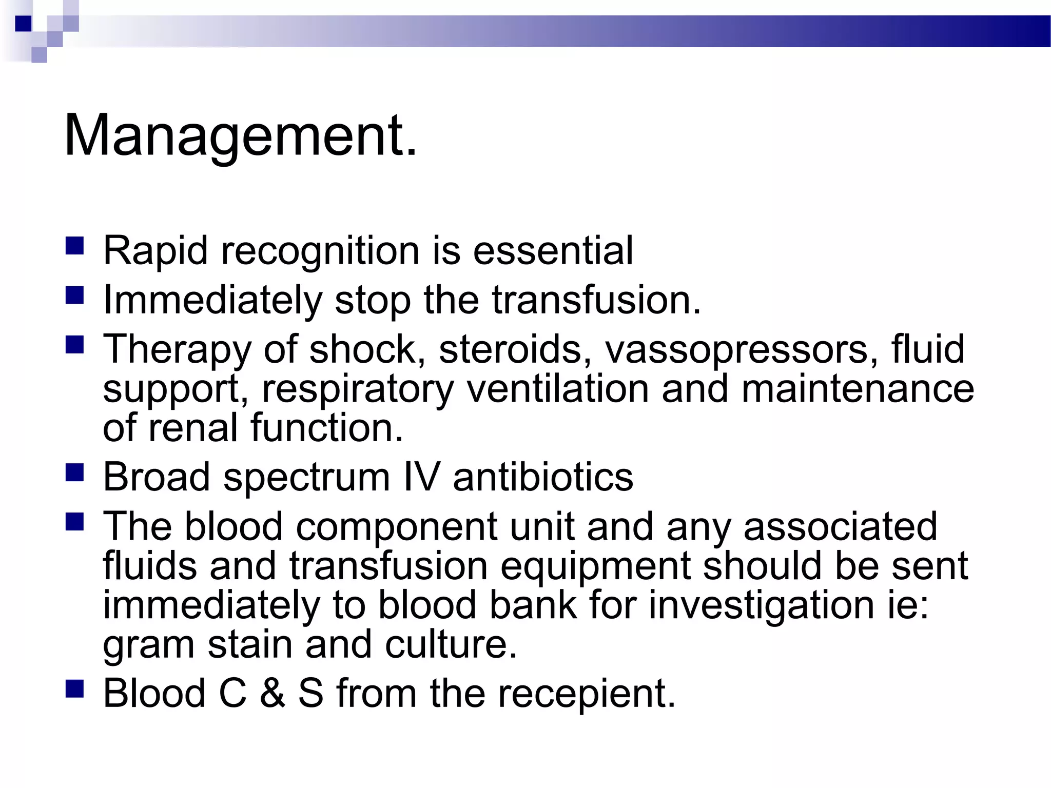Blood transfusion reaction | PPT