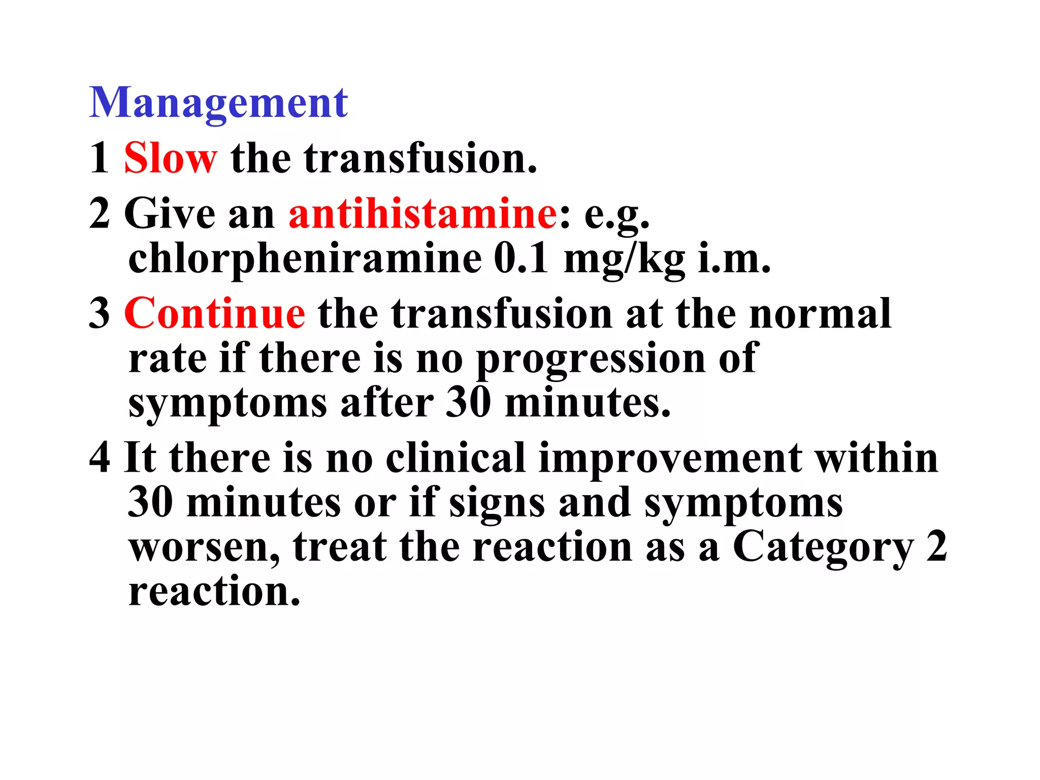 Blood transfusion reaction | PPT