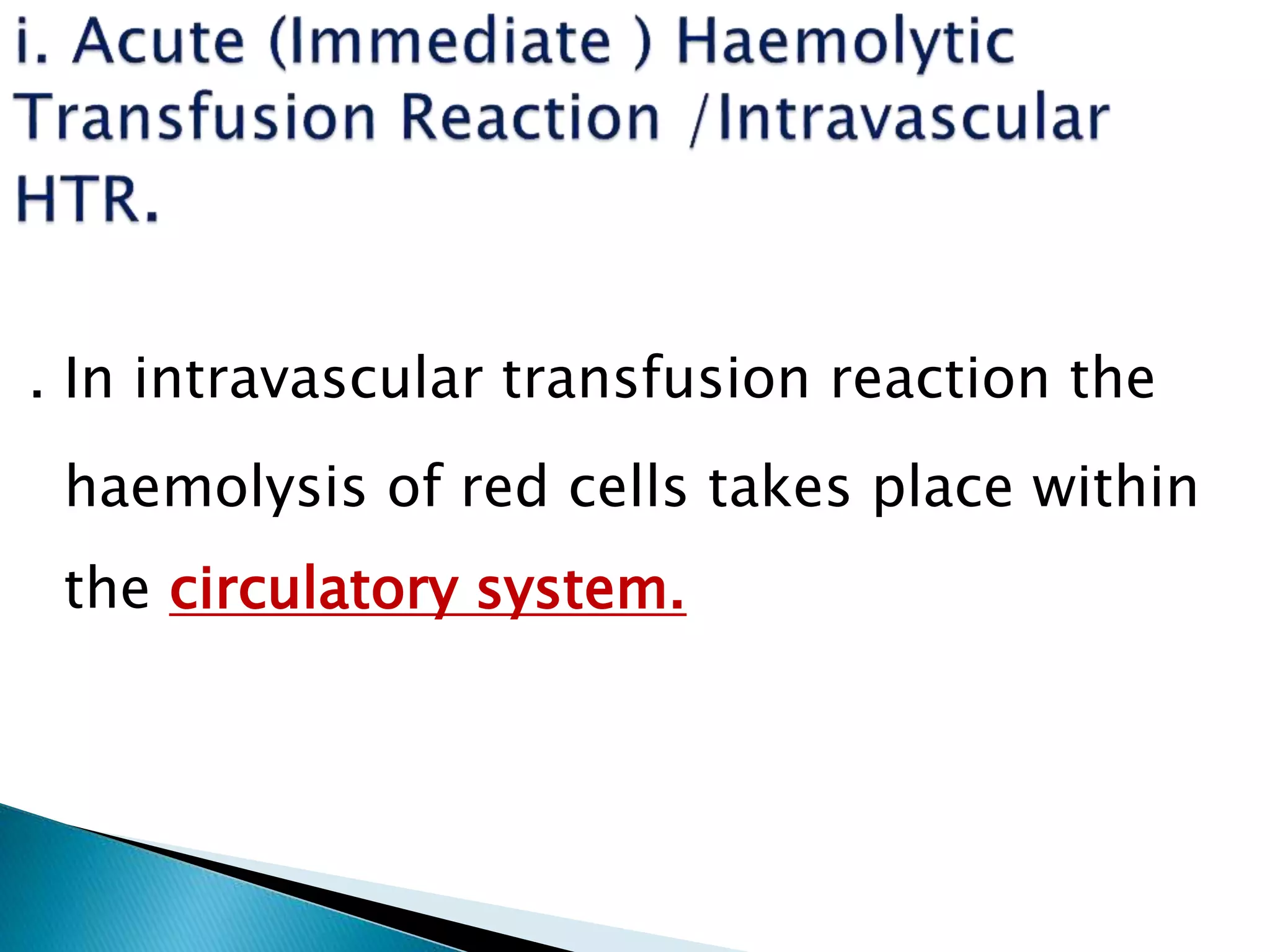 Blood transfusion reaction | PPTX