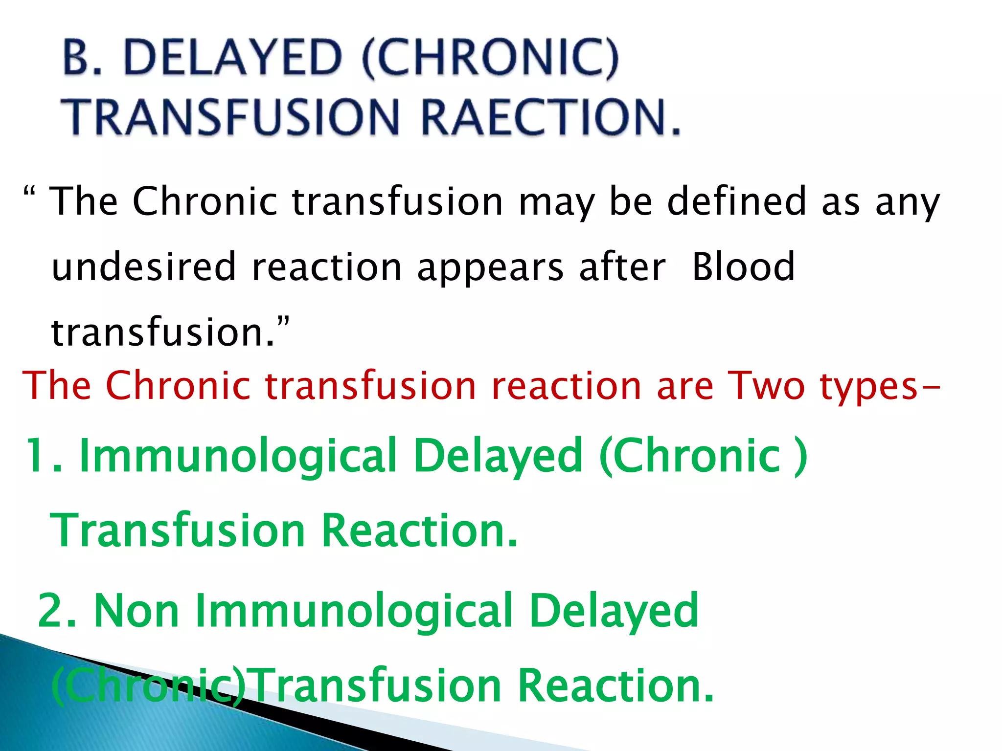 Blood transfusion reaction | PPTX