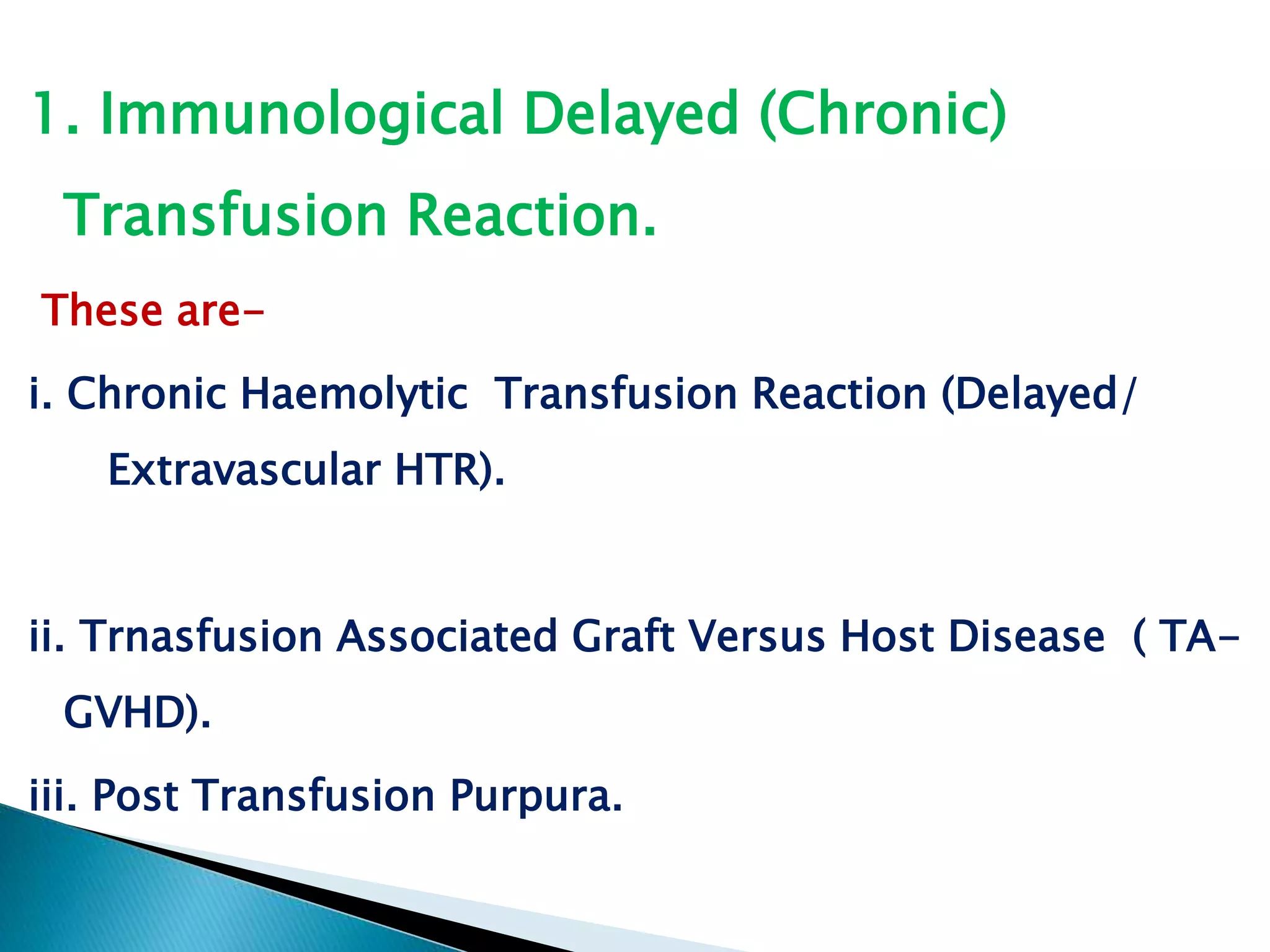 Blood transfusion reaction | PPTX