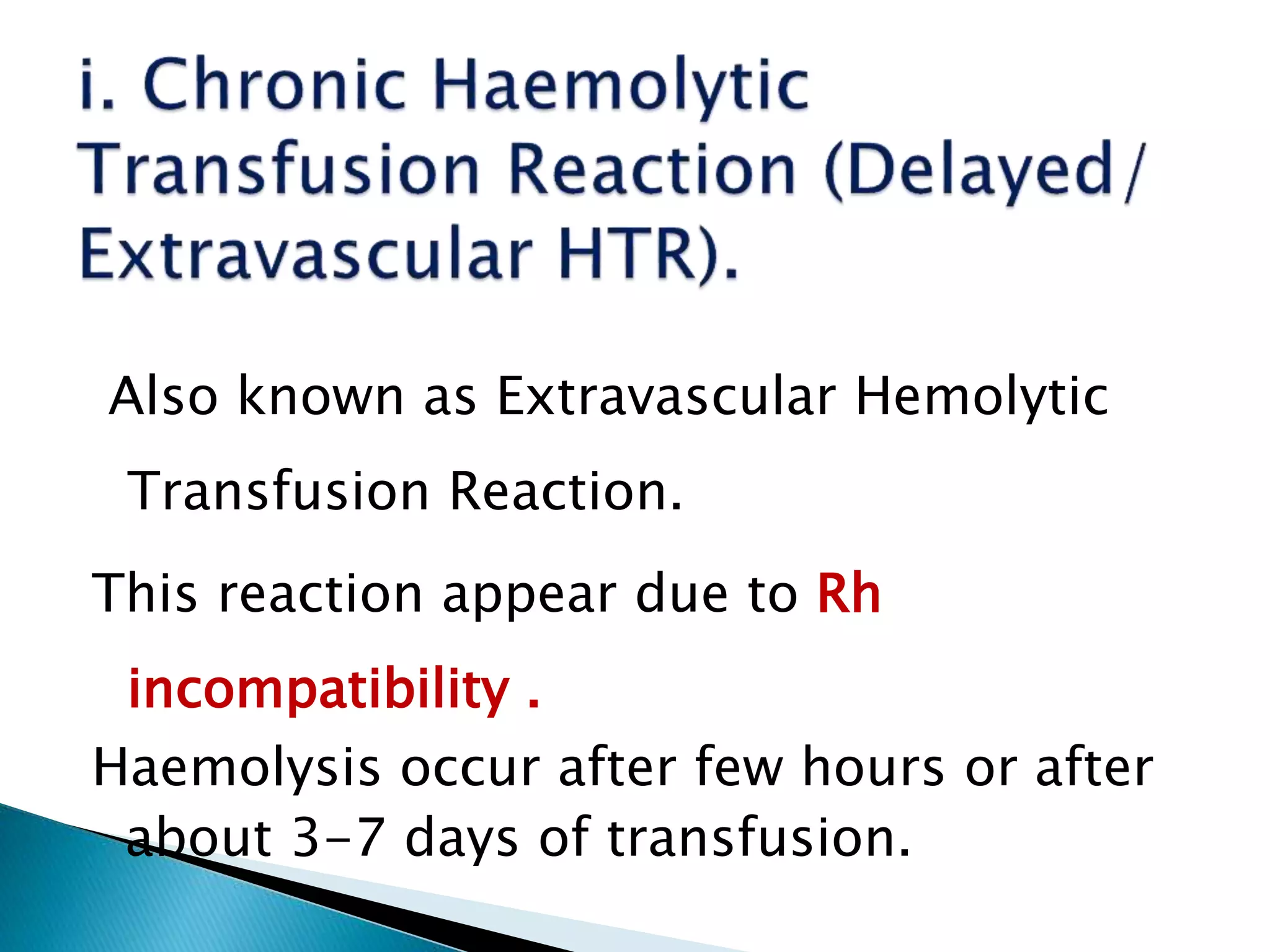 Blood transfusion reaction | PPTX