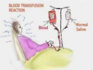 Blood transfusion reaction | PPT