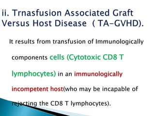 Blood transfusion reaction | PPT