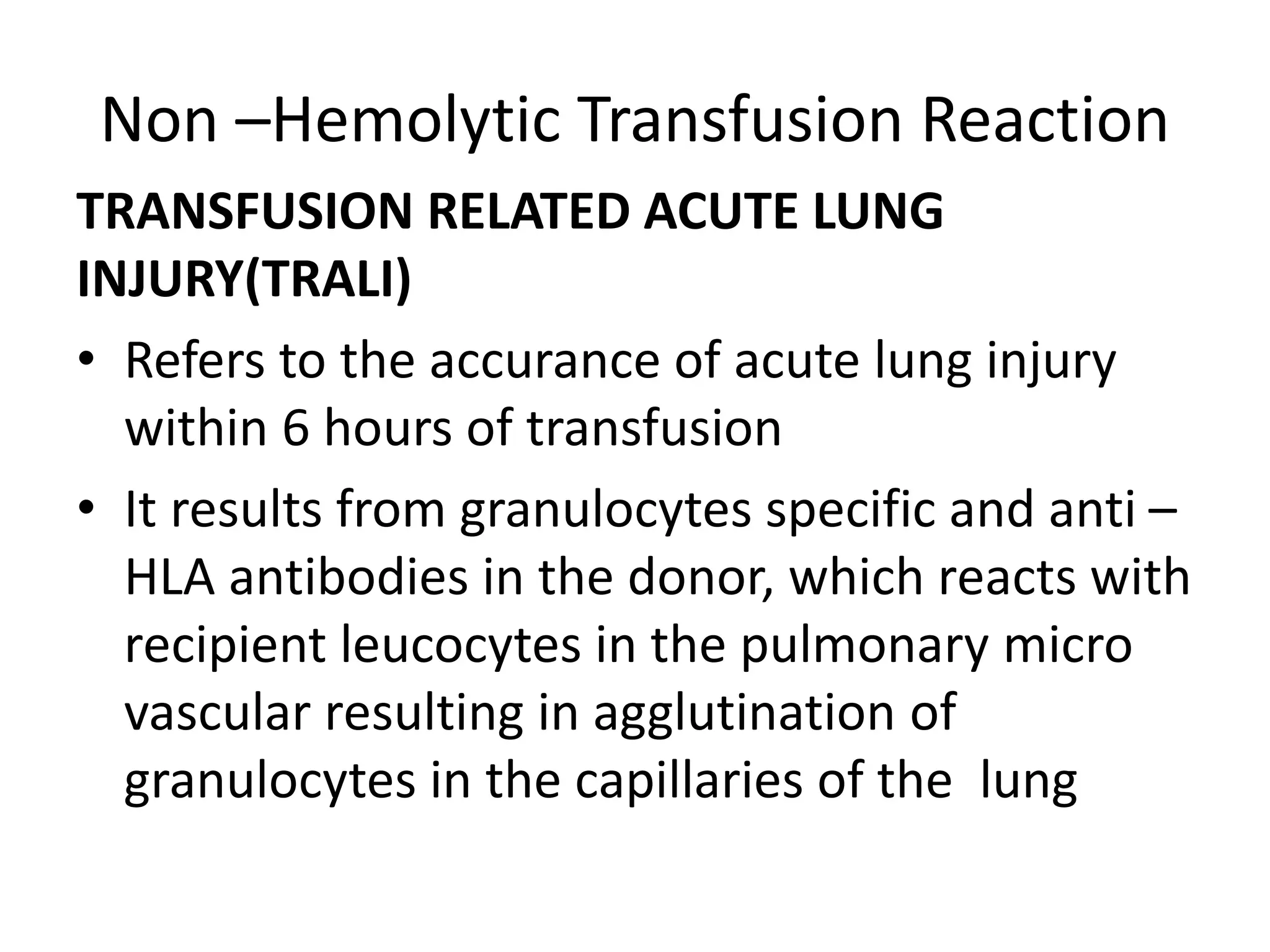Blood transfusion reaction | PPTX