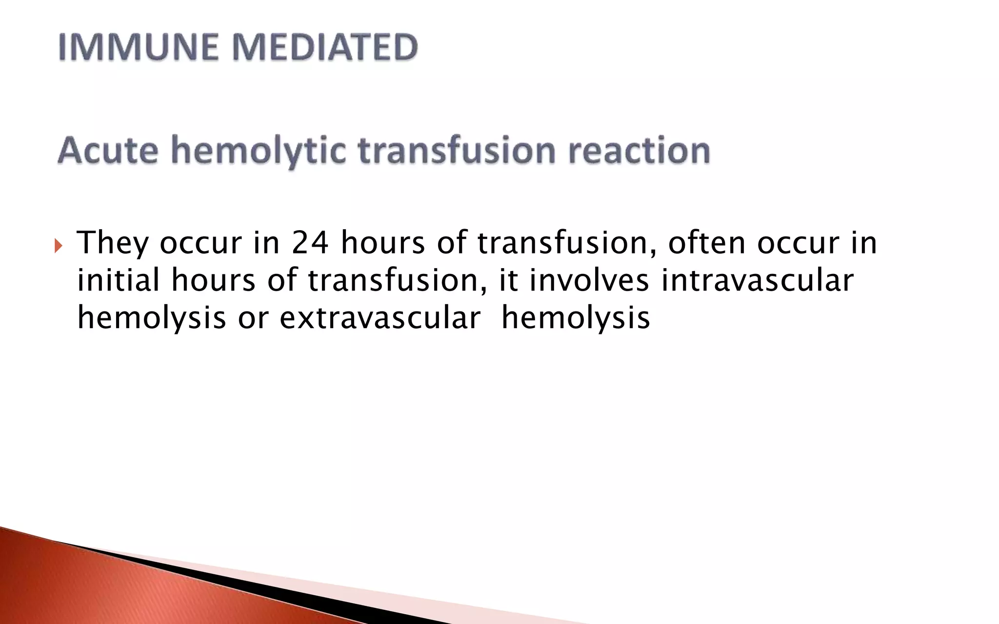 BLOOD TRANSFUSION REACTIONS. | PPTX