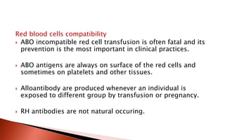 BLOOD TRANSFUSION REACTIONS. | PPTX