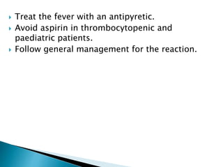 Blood transfusion reactions | PPTX