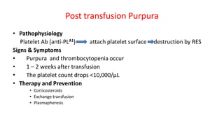 Blood Transfusion Reactions | PDF
