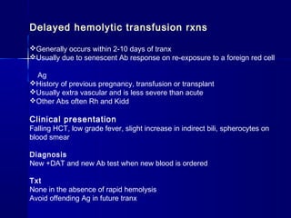Blood transfusion reactions | PPT