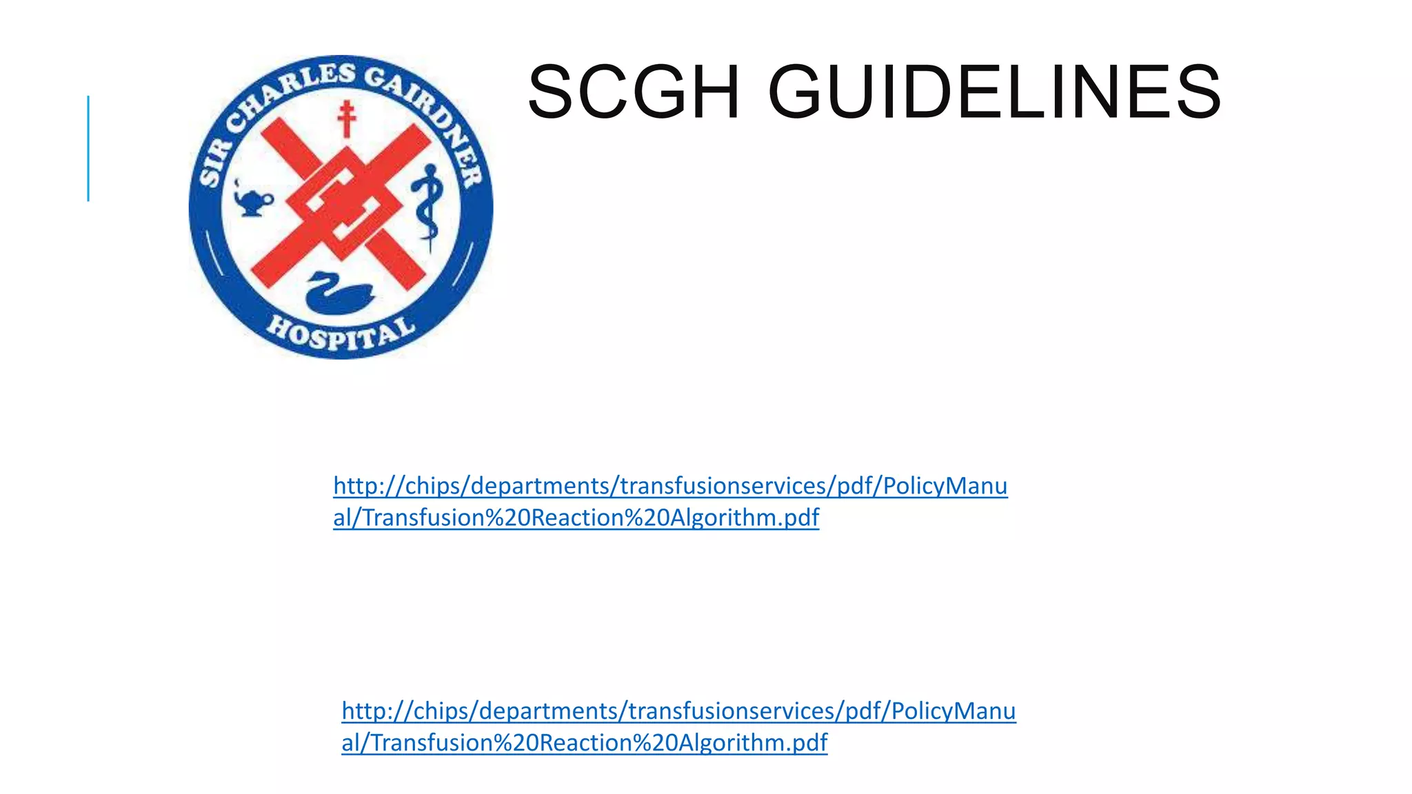 Blood transfusion reactions and complications | PPTX