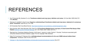 Blood transfusion reactions and complications | PPTX