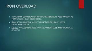 Blood Transfusion Remastered.ppt . Blood products, blood products | PPTX