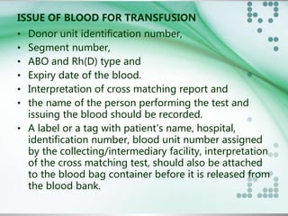 Blood transfusions | PPT