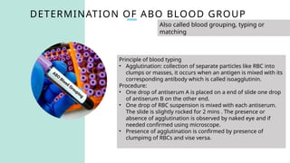 Blood transfusion and blood grouping. ppt | PPTX