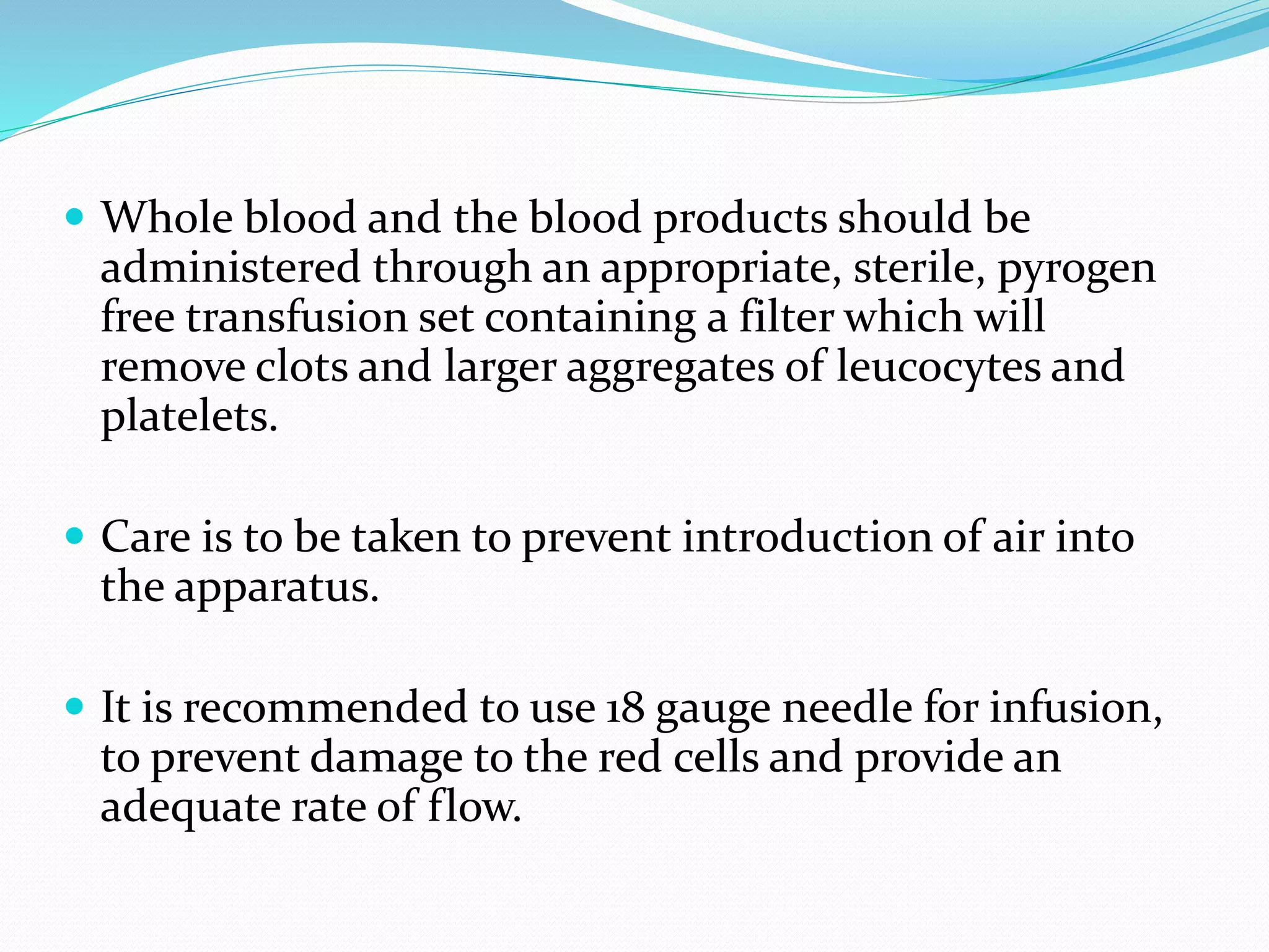 Blood transfusions ppt | PPTX