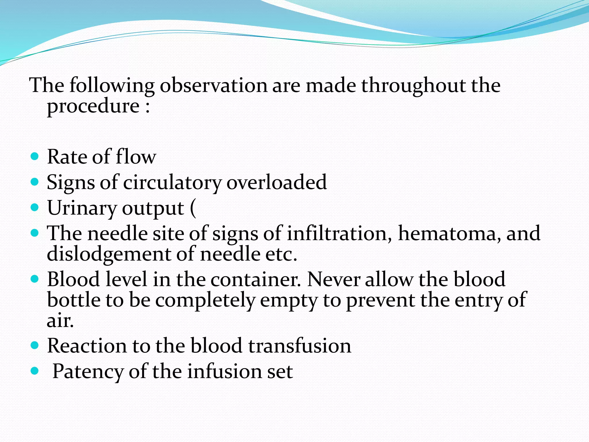 Blood transfusions ppt | PPTX
