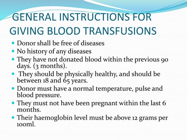 Blood transfusions ppt | PPTX | Blood Disorders | Diseases and Conditions