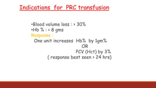 Blood transfusion & Blood Component Therapy-An Update | PDF