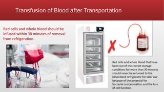 Blood Transport | ODP