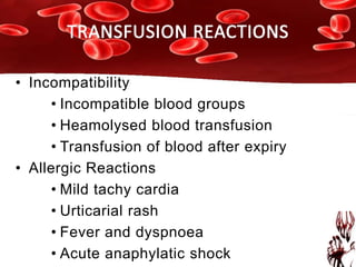 Blood trasfusion | PPT