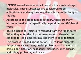 Blood type diet | PPTX