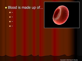 Blood Cells and Blood Type Lesson PowerPoint, Make Blood Soup | PPTX
