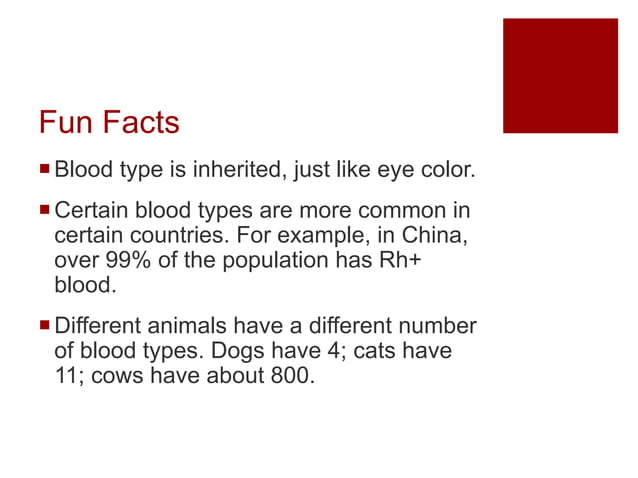 Blood Types | PPT