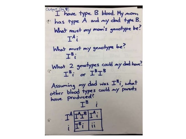 Blood types notes | PPTX