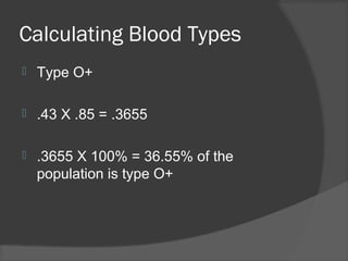 Blood typing | PPT