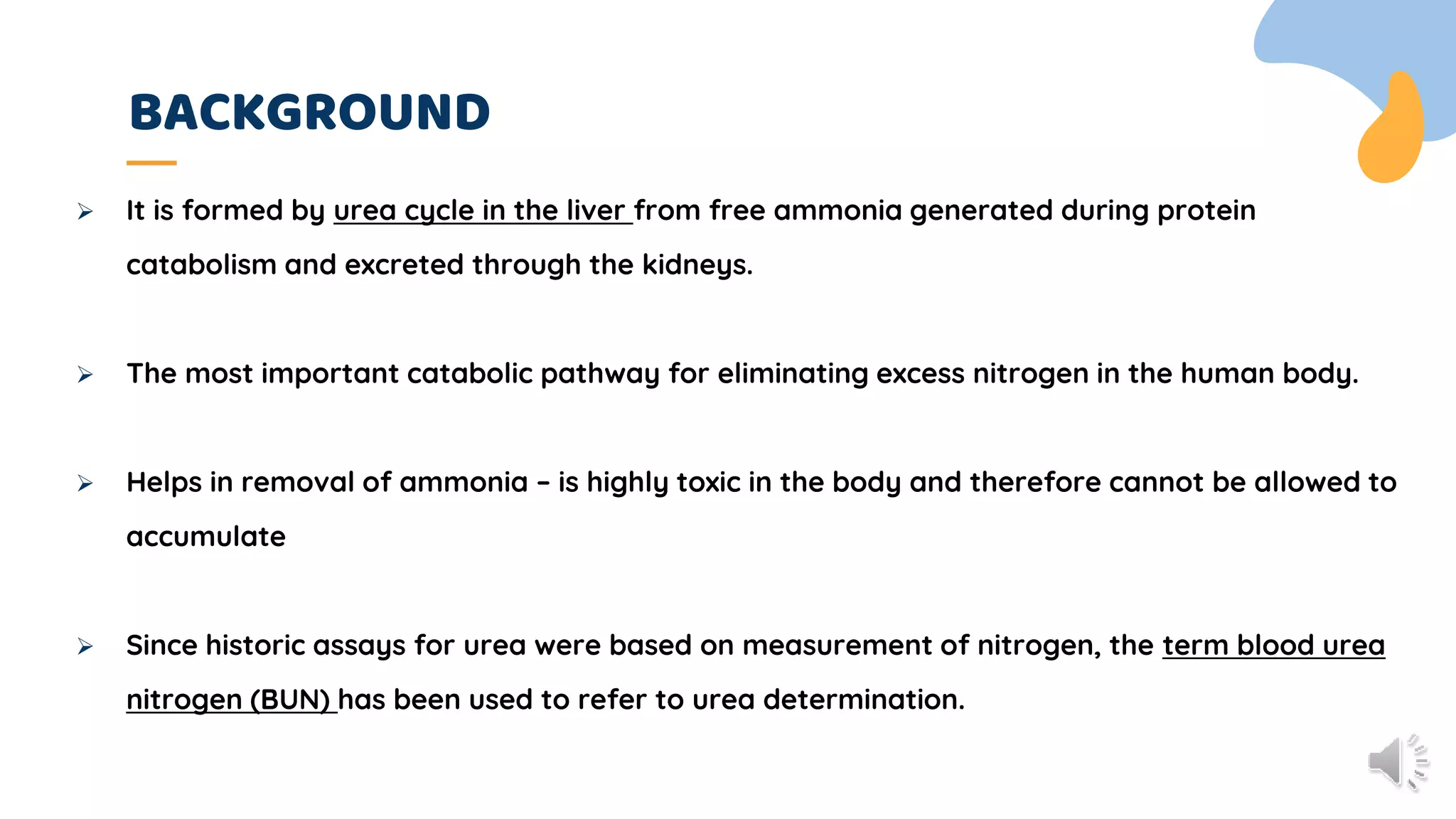 Blood urea nitrogen | PPTX