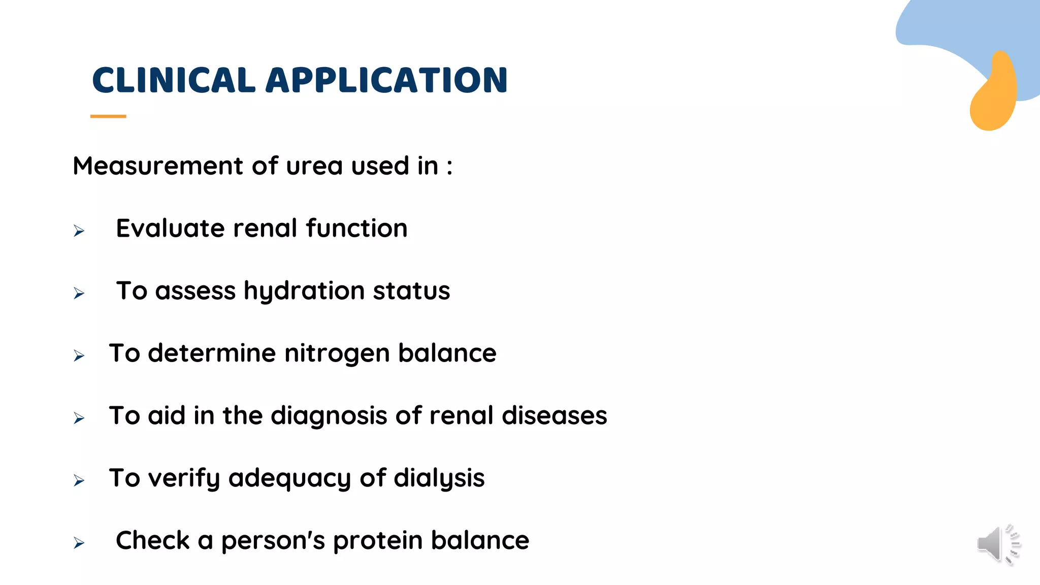 Blood urea nitrogen | PPTX
