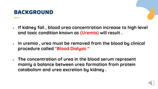 Blood urea nitrogen | PPTX
